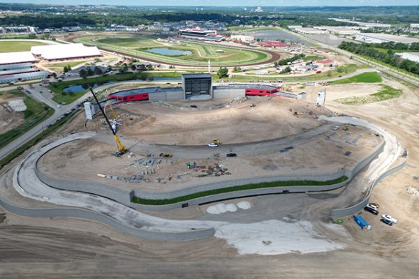 Amphitheater at Canterbury Park Project Profile - Shakopee, MN