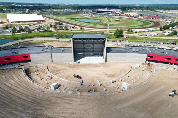 Amphitheater at Canterbury Park Project Profile - Shakopee, MN